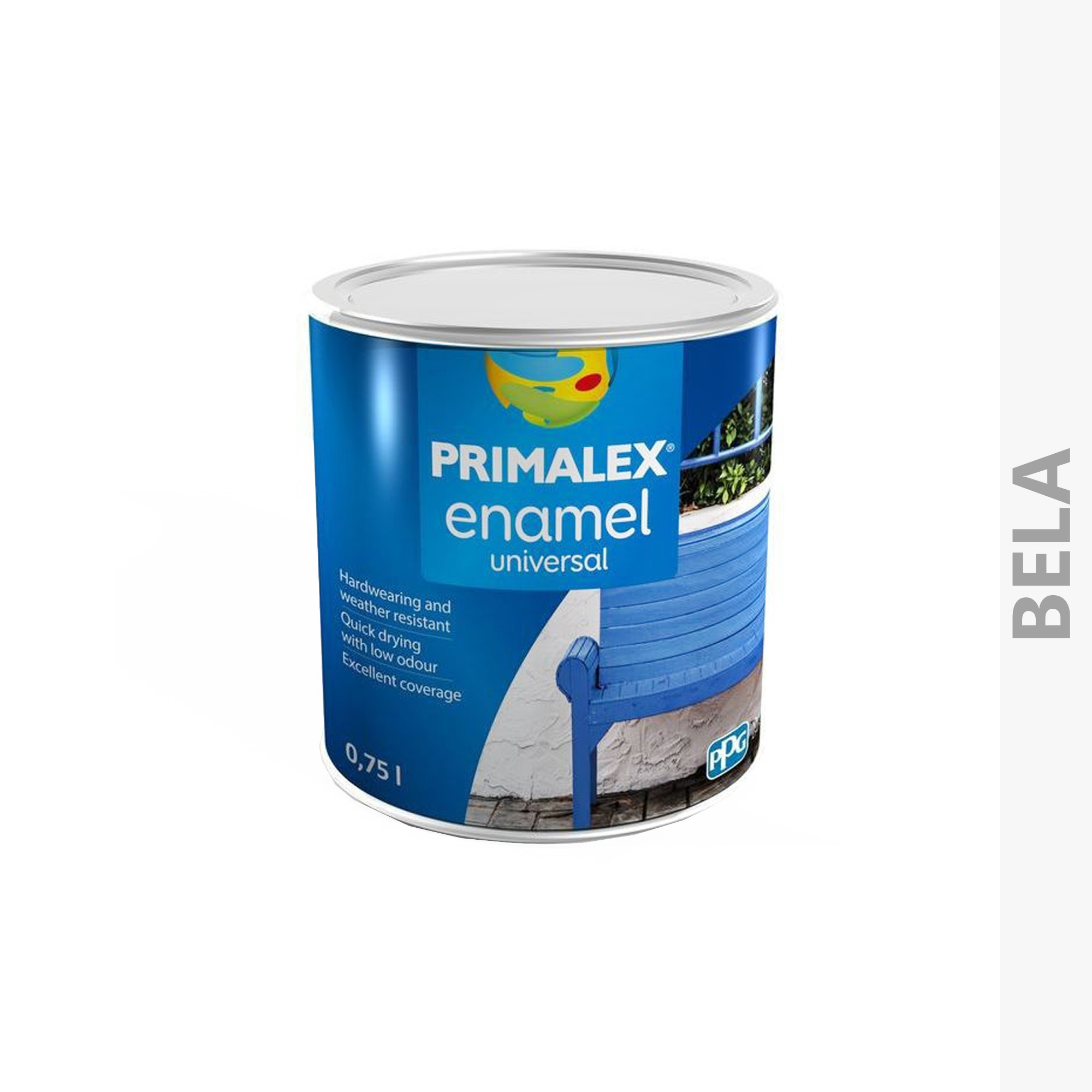 Komšija: PRIMALEX emajl na vodenoj bazi 0.75l beli