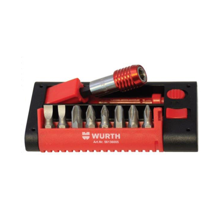 Komšija: WURTH set umetaka sa nosačem 9-delni